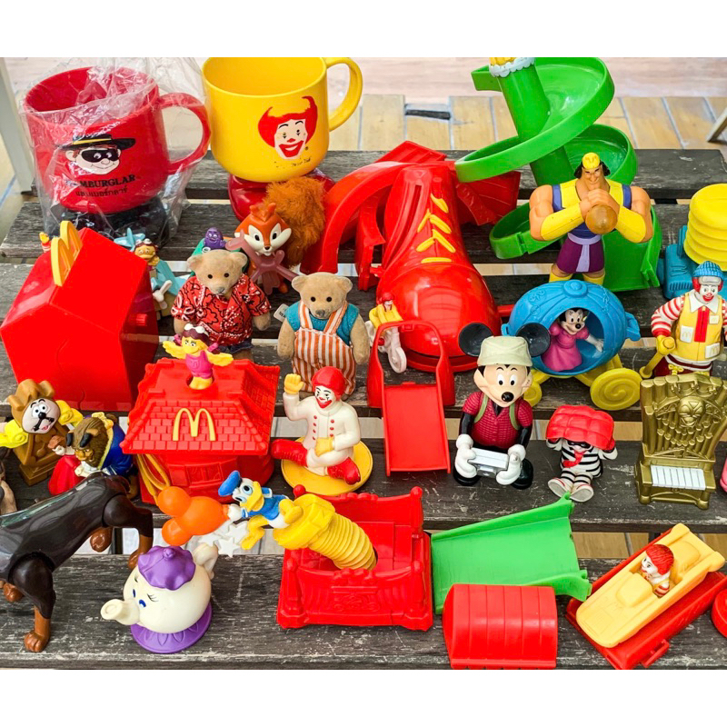 Mcdonald's Toys Happy Meal Set | Shopee Singapore