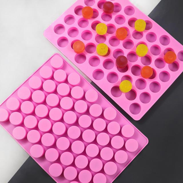 Circle dot Silicone Small Mold 55 Cavity (Random Color) | Shopee Singapore