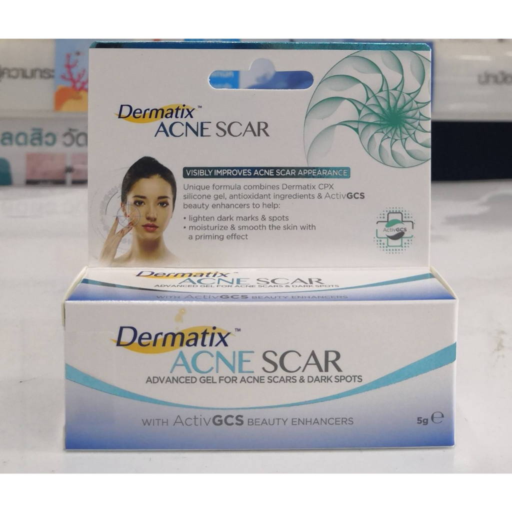 Blue Tube Acne Scar Removal Gel Dermatix 5 g. * exp. 12/2025 | Shopee Singapore