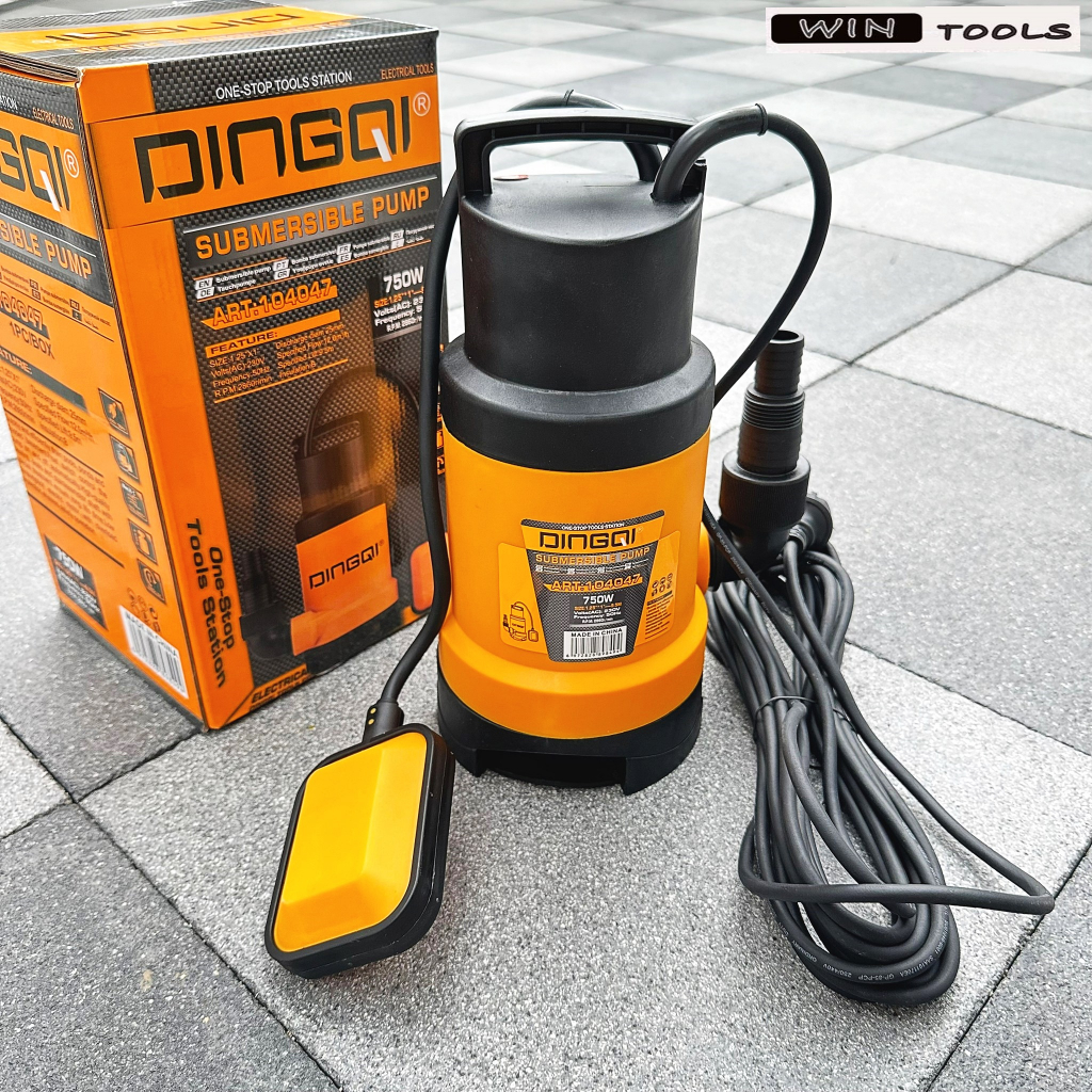 Dingqi Submersible Pump Volvo Auto Float Size 1 Inch Model ART104047 Power 750W | Shopee Singapore
