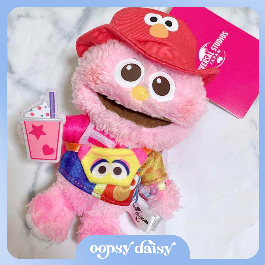 Moppy Sesame Street mascot keychain From USJ Japan. | Shopee Singapore