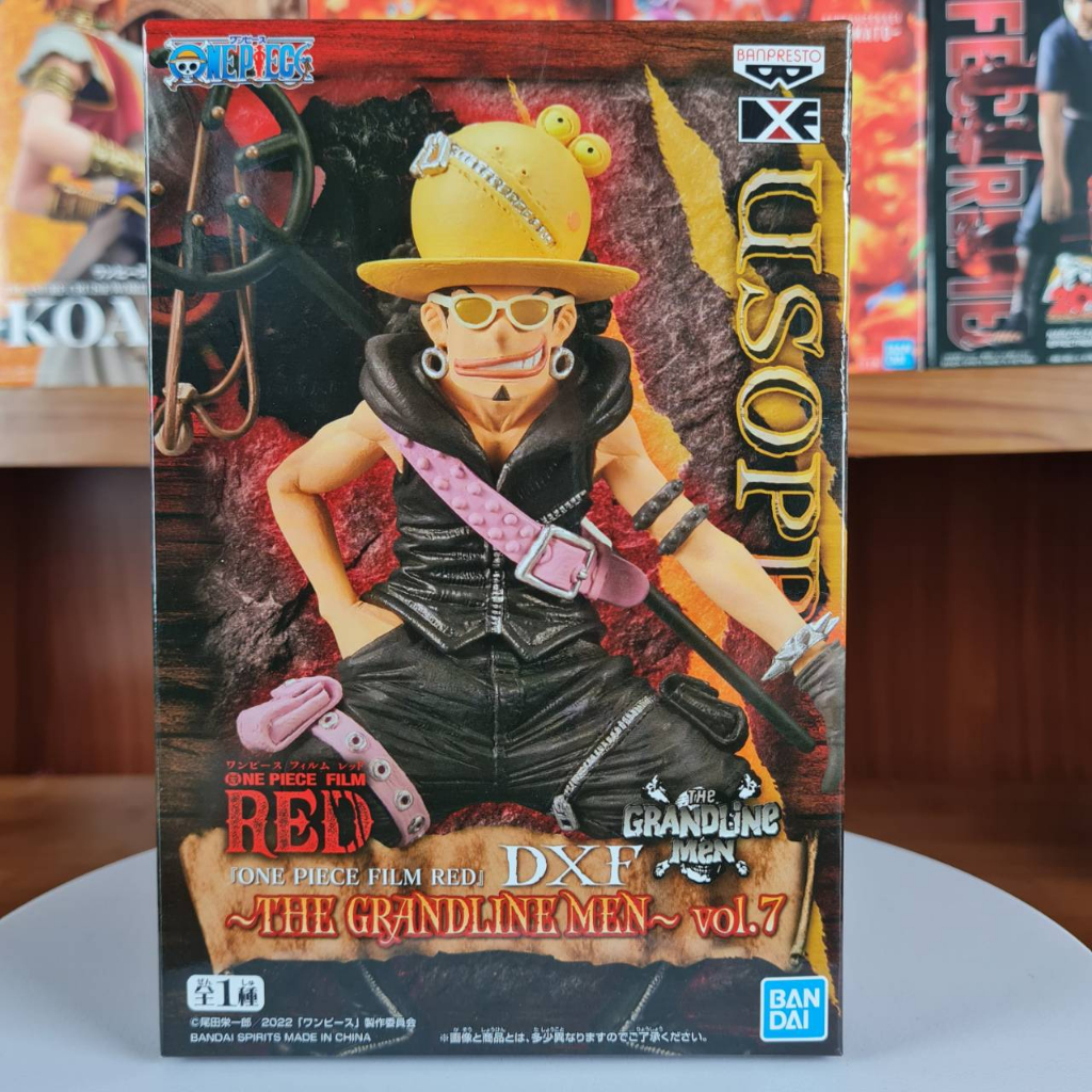 BANPRESTO One Piece Film Red DXF The Grandline Men Figure Vol.7 Usopp | Shopee Singapore