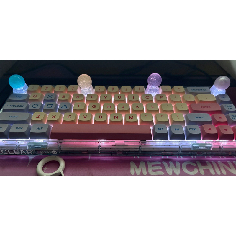 [ACL]Theme ESC Keyboard Keycaps Crystal Marble | Shopee Singapore