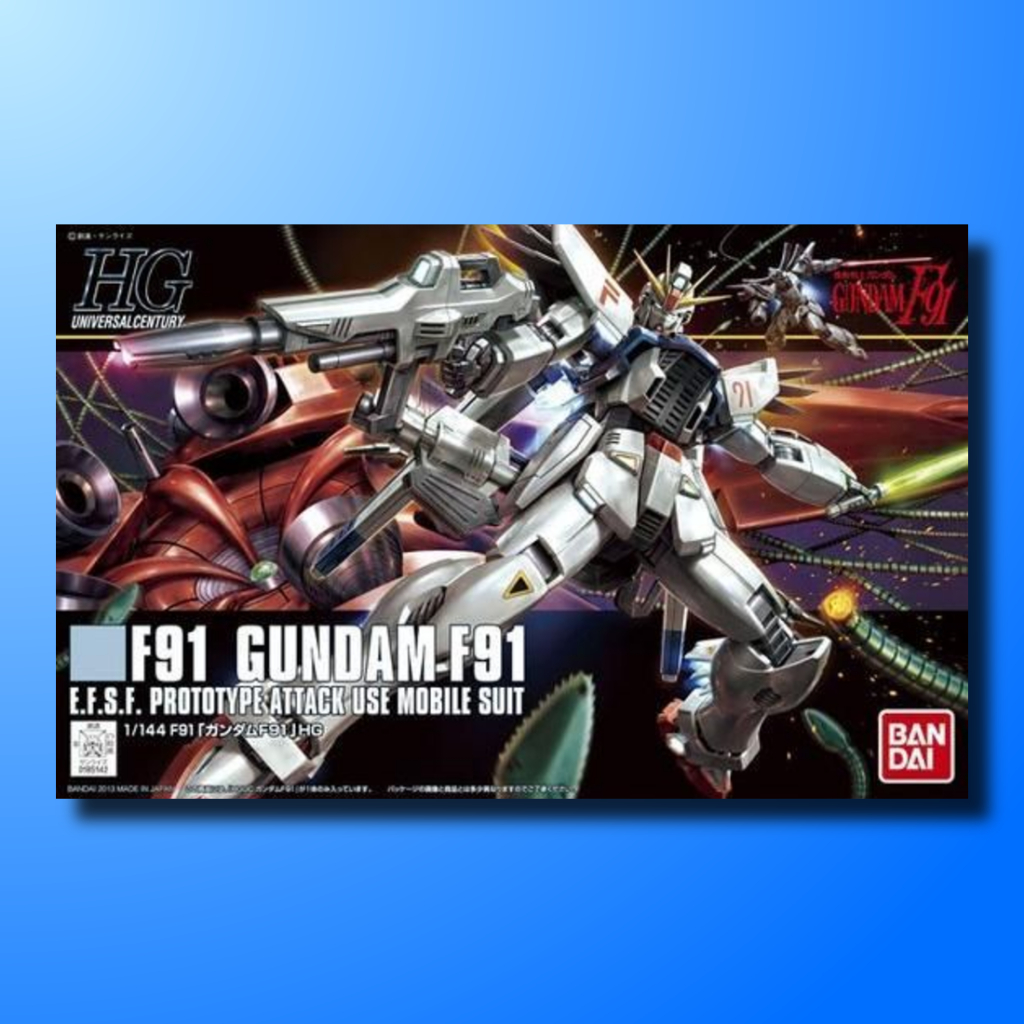 HGUC 1/144 GUNDAM F91/GUNPLA BANDAI | Shopee Singapore