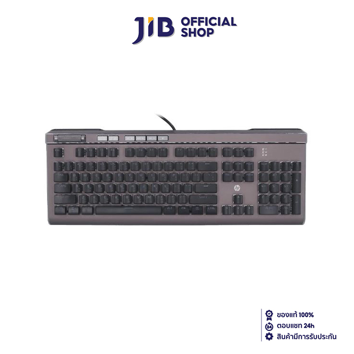 KEYBOARD (KEYBOARD) HP GK520S (BLACK) (BLUE SWITCH-RGB LED-EN/TH ...
