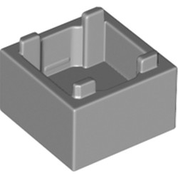 Lego Parts Part Container Box 2 x 2 x 1-Top Opening with Raised Inner ...