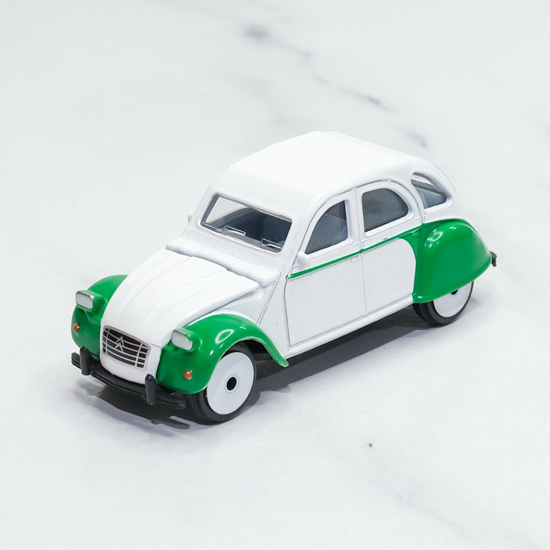 Majorette Citroen 2CV Model. Grandpa White Green. | Shopee Singapore