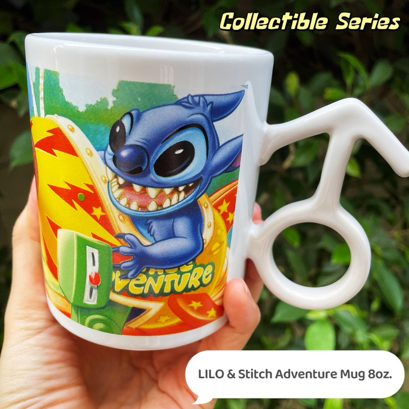 Pladao Collectible Lilo & Stitch Adventure Ceramic Mug Mac Stitz Disney 8 oz./300 ml. | Shopee ...