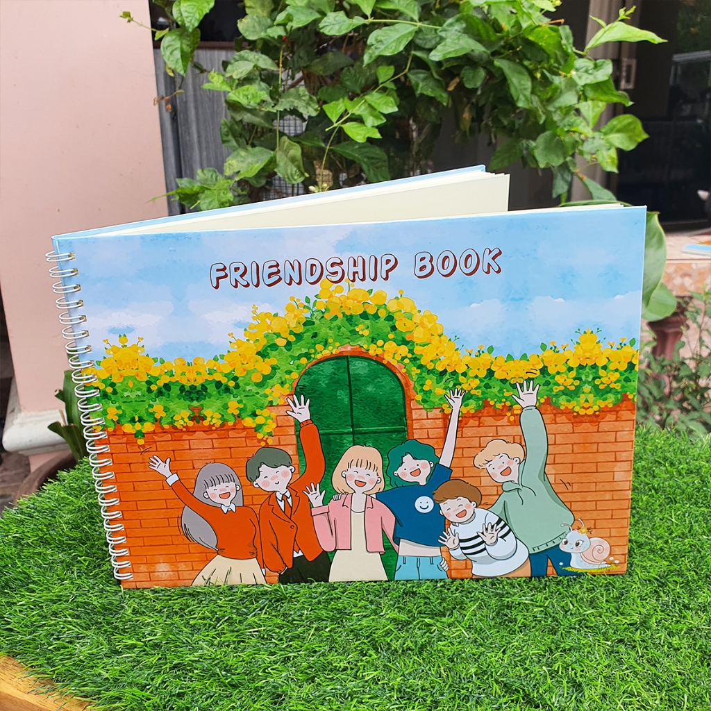 FRIENDSHIP BOOK Sign For Saving Friends A4 Size | Shopee Singapore
