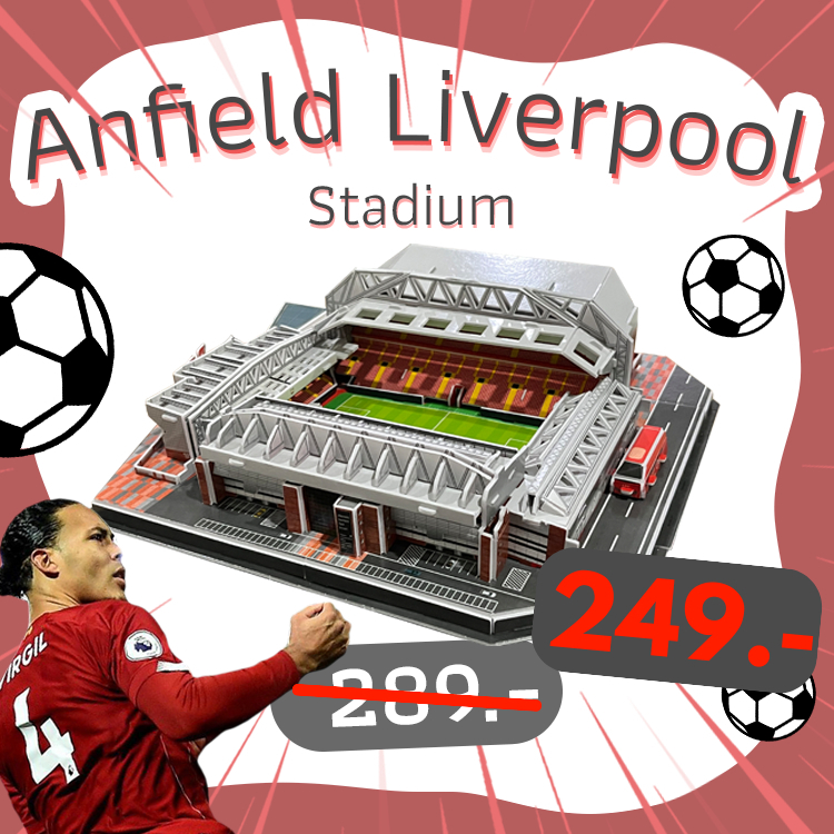 3d Jigsaw Liverpool Anfield Stadium QC20603 Football Field Large Size 1 ...