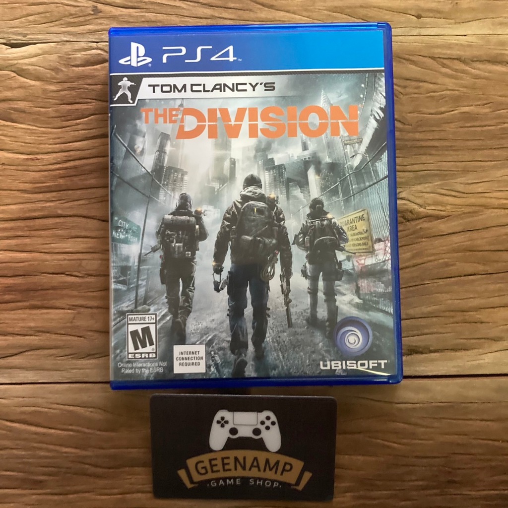 PS4 [2nd Hand] THE DIVISION (R1/US) (online: Internet Connection) (EN ...