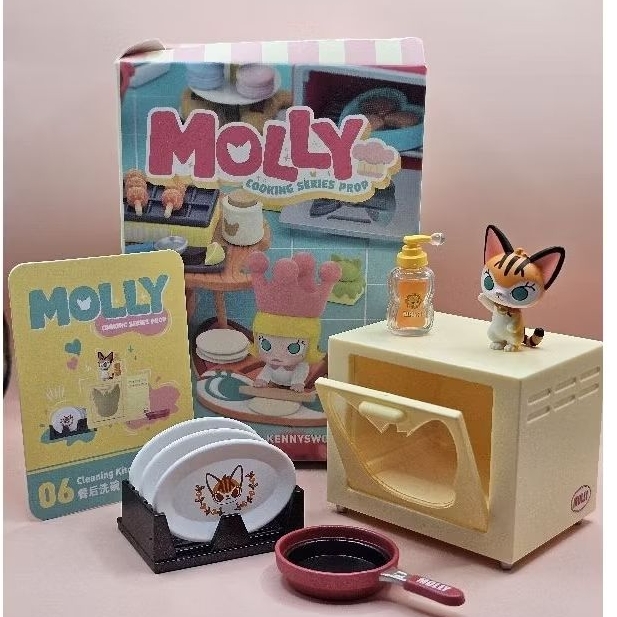 popmart molly cooking series prop Check The Card Only. | Shopee Singapore
