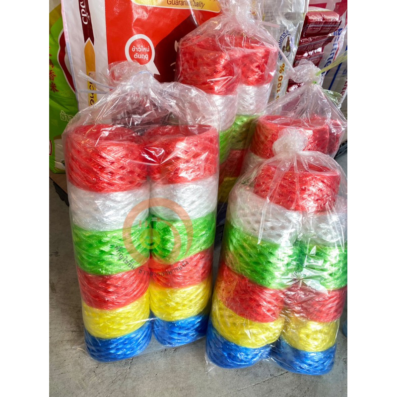 Good Straw Rope Assorted Colors Lift A Row (12 Rolls) Plastic 1 Roll 27 ...