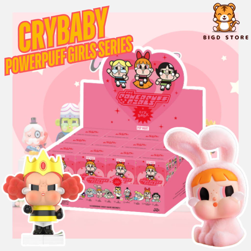 CRYBABY× Powerpuff Girls Series Lifting Box | Shopee Singapore