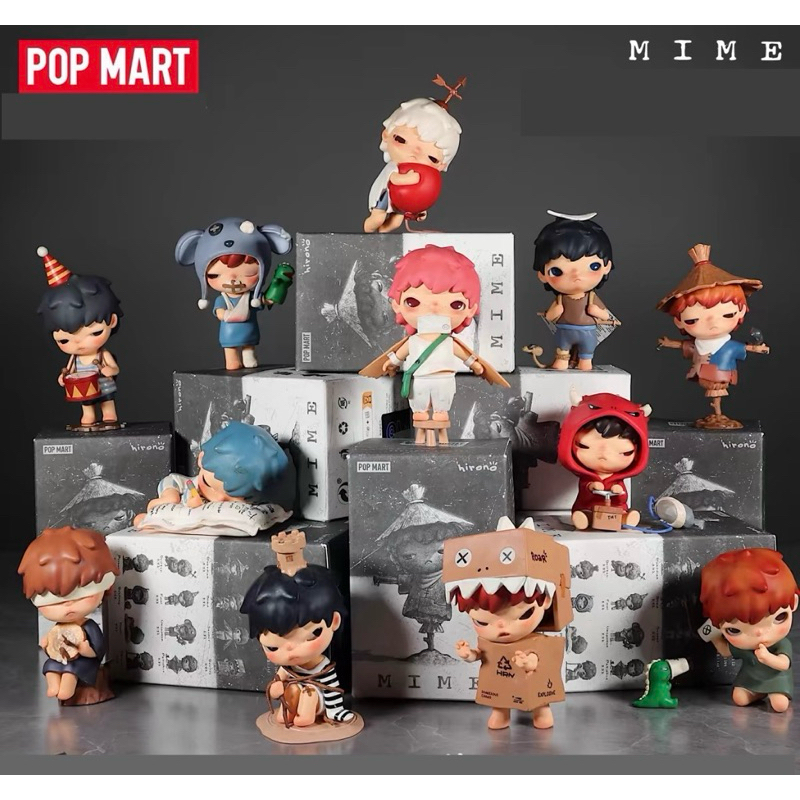 POP MART HIRONO MIME SERIES FIGURES Lift The Box) Pucky Food | Shopee ...