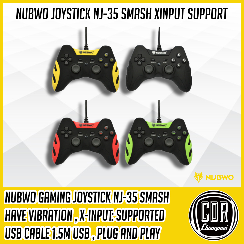 Joy Nubwo NJ-35 Smash Joystick USB For PC PS3 Secondary X-INPUT Mode ...