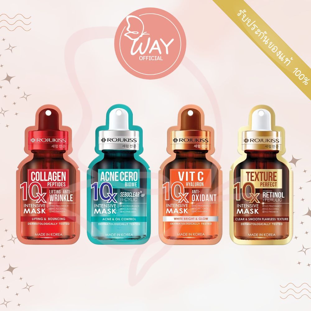 Rojukiss 10 X Intensive Mask 24ml 10X 24ml | Shopee Singapore