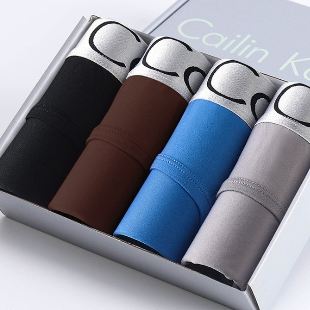 Great Value 1 Box = There Are 4 Men's Underwear Colors And Designs As ...