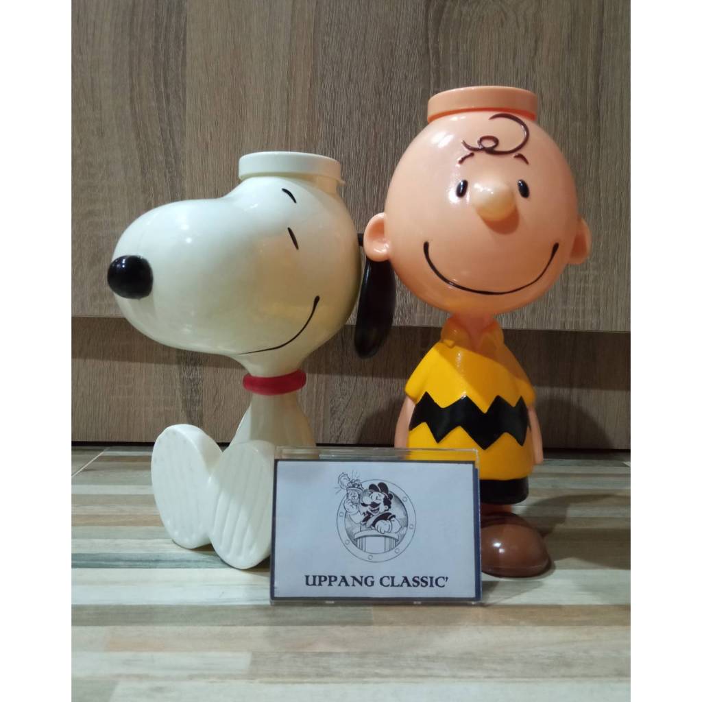 Snoopy and Charlie Brown from the Peanuts Movie Water Bottle | Shopee ...