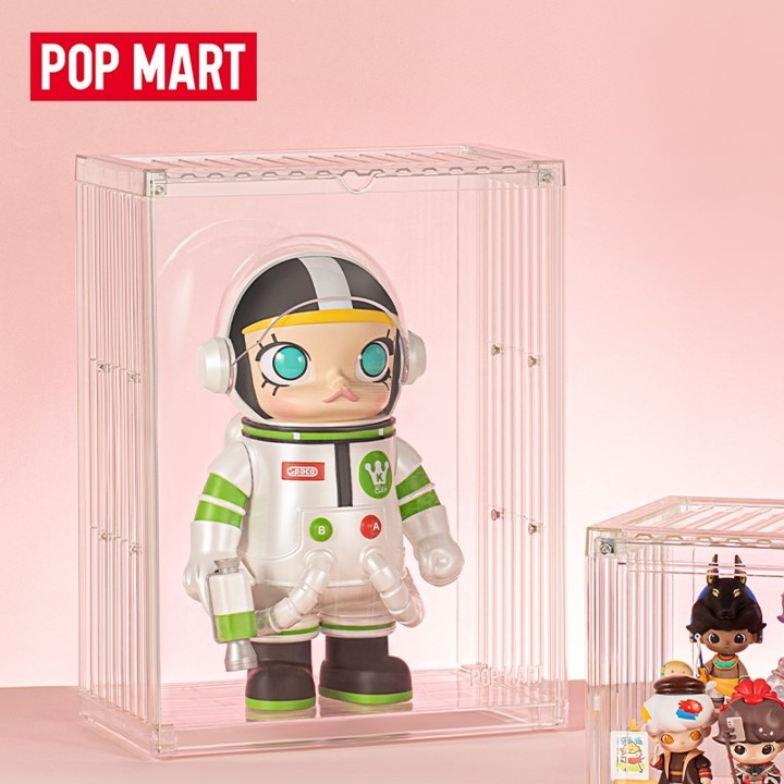 POPMART MEGA 4 Figure Storage Box Clear Pop Mart Display Container ...