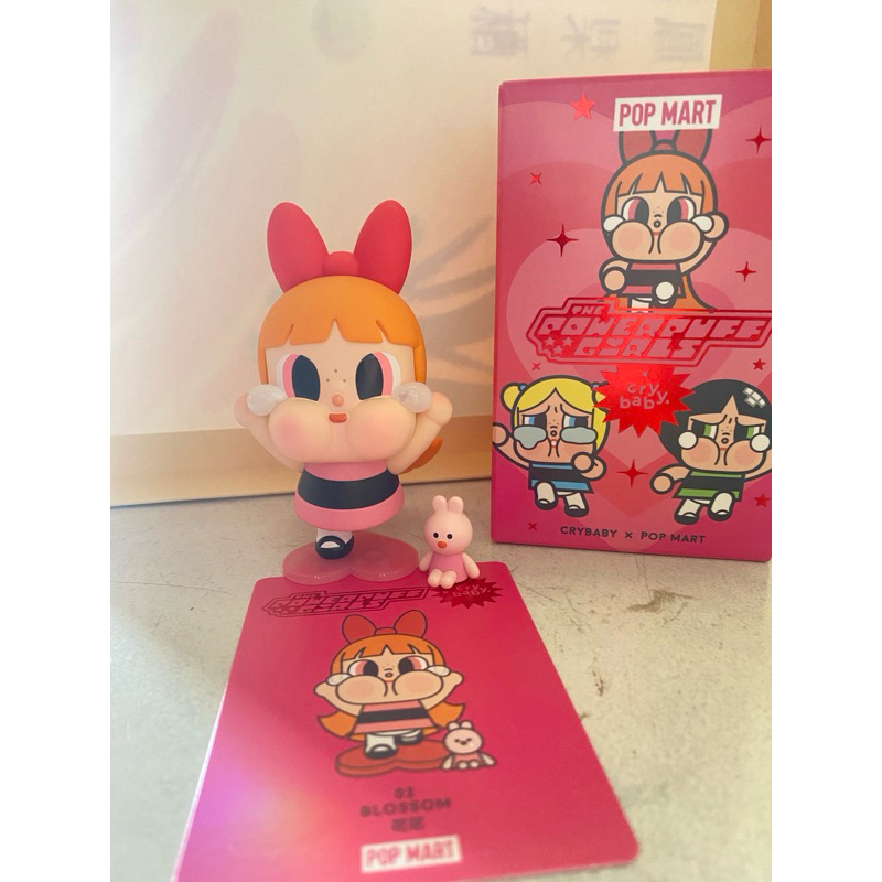 CRYBABY X POWERPUFF GIRLS % Check Card Only Not Unsealed | Shopee Singapore