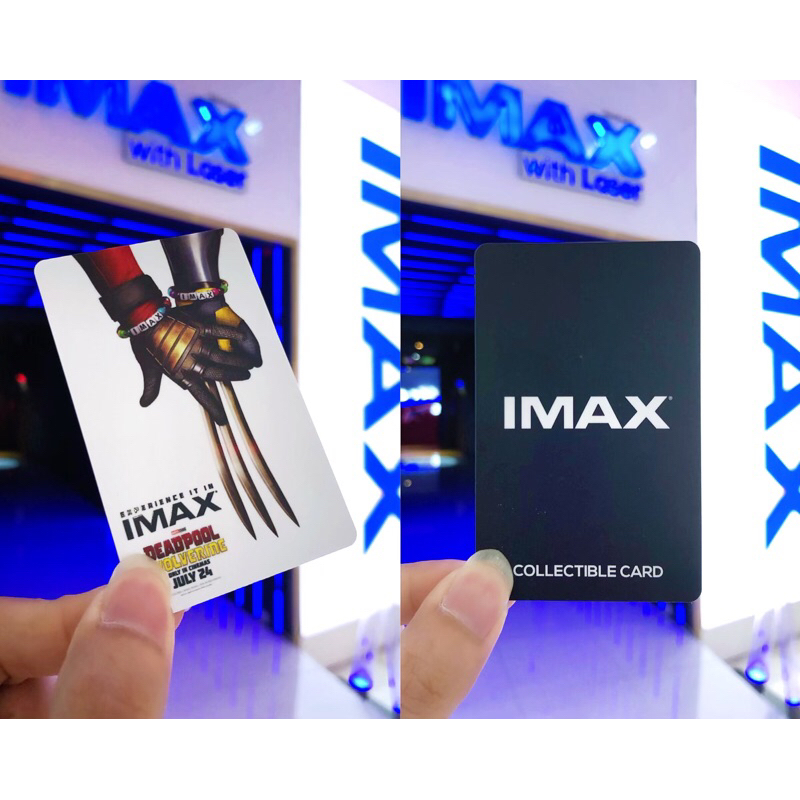 Deadpool & Wolverine Card IMAX Collectible From Major Cineplex | Shopee ...
