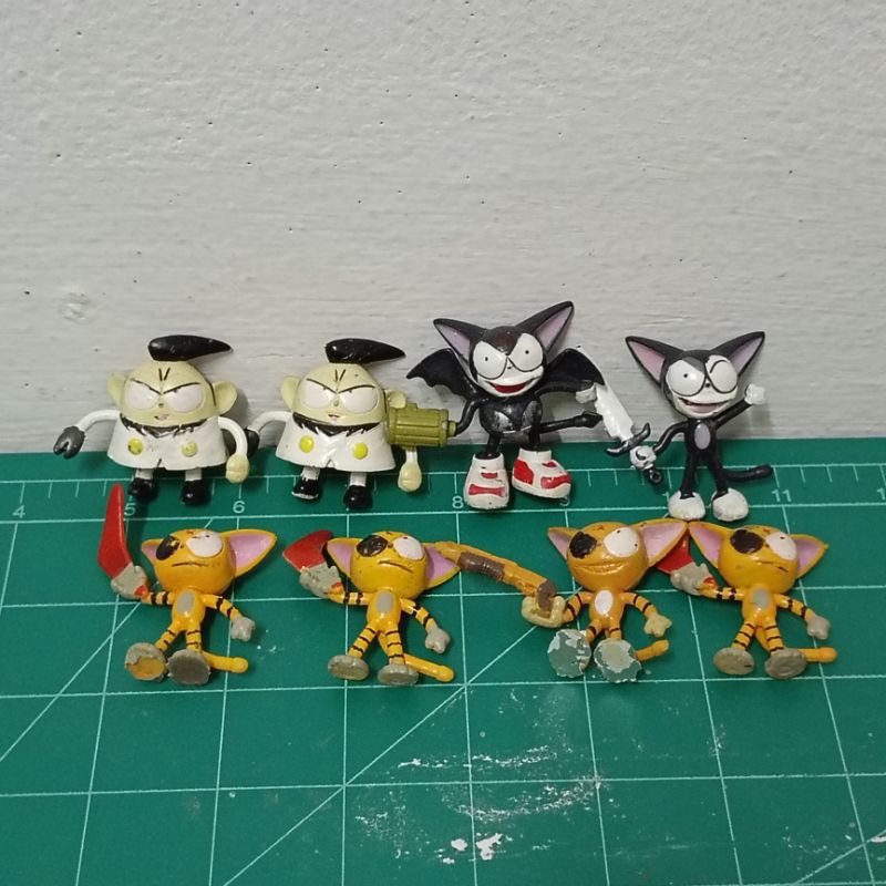 Cyborg Kuro-chan Kurojang Meow Siaborg Tiny Mole Soft Rubber Rare Work ...