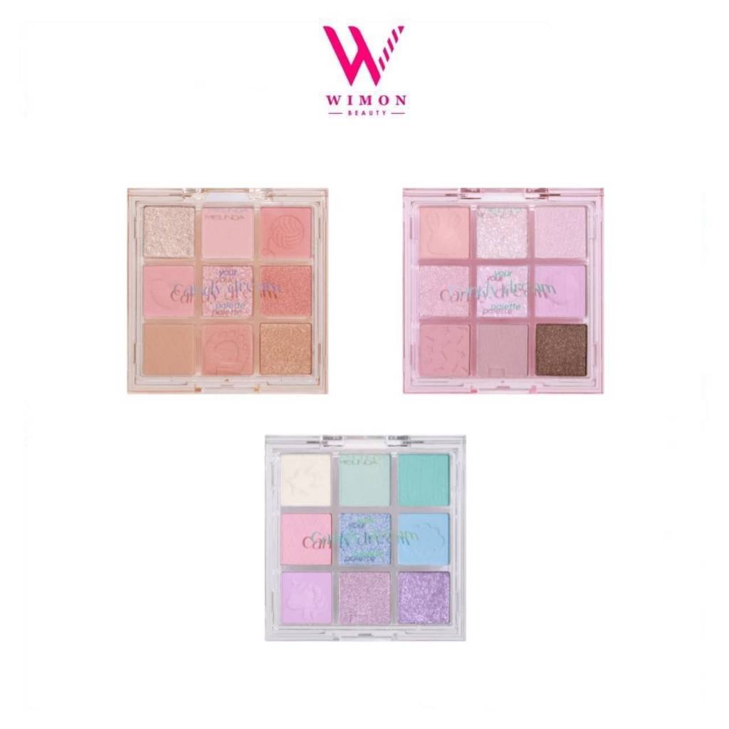 Meilinda Your Candy Dream Palette (MC3126) Melinda Eyeshadow | Shopee ...