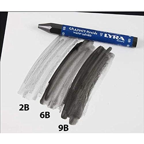 LYRA Graphite Crayons Water Soluble (Drain Hexagonal Crayon) | Shopee ...