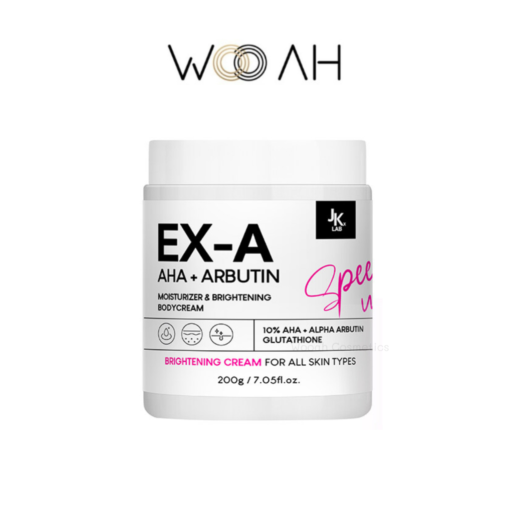 JKxLab EX-A Body Cream 200 g Extra Concentrated With AHA. Exfoliate Old Skin Like New Skin ...