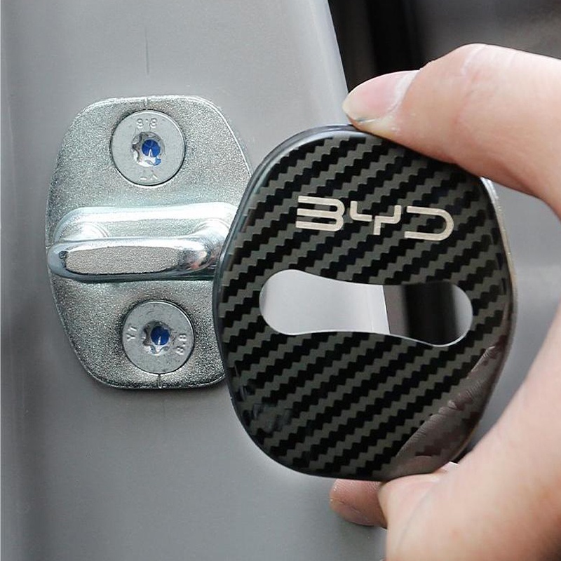 BYD Dolphin atto3 seal Door Lock Cover For Car Accessories | Shopee ...