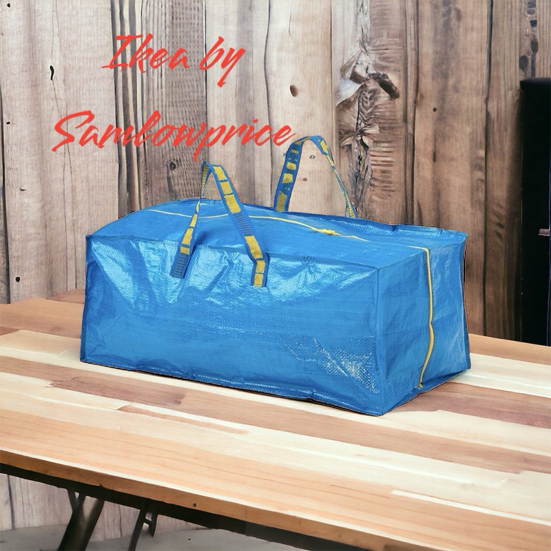 Ikea Sack Bag Plastic With Zipper Long XL (Extra Large Site) | Shopee ...