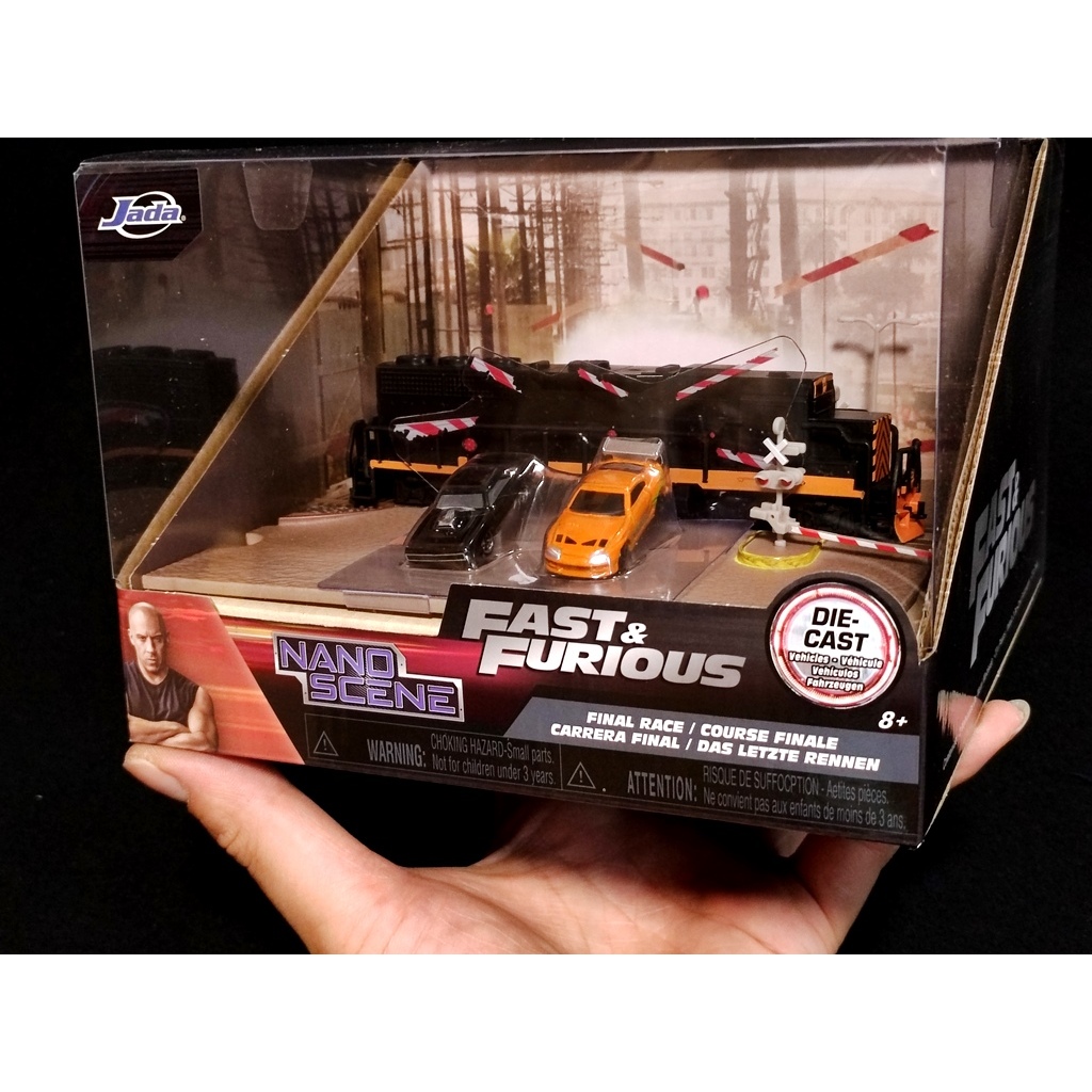 Dom House Model Chem Railroad scene fast and furious nano scale 1:87 1/ ...