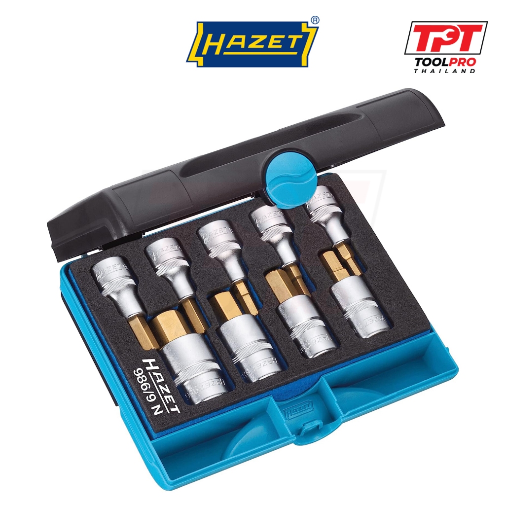 Hazet 1/2" Hex Socket Set (986/9N) | Shopee Singapore