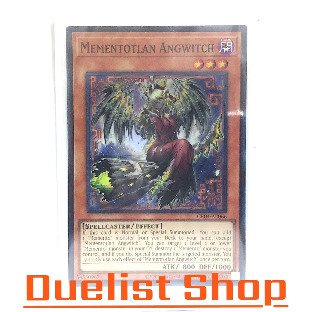 Mementotlan Angwitch (SR) Monster Dark Level3 [Spellcaster/Effect] Set CR04-AE066 Yukio Card (Yu ...