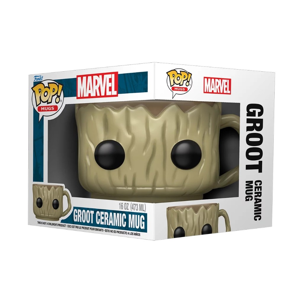 Funko Pop! Mug: Marvel-Groot Ceramic Mug 16oz (Walmart Exclusive ...