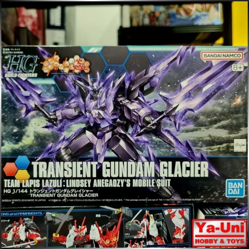 HG 1/144 Transparent GUNDAM GLACIER (Plasticmodel) [BANDAI] | Shopee ...