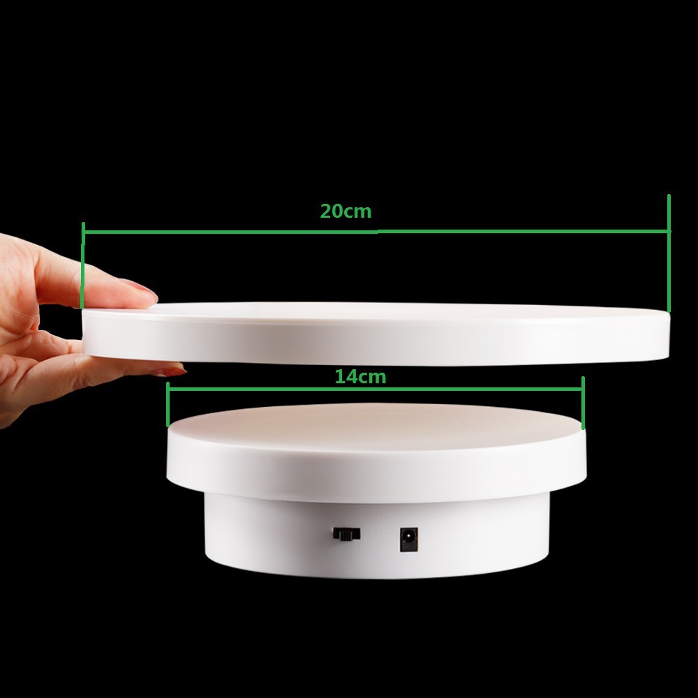 20cm Auto Display Rotating Platform Can Withstand 10kg Load Off Switch ...