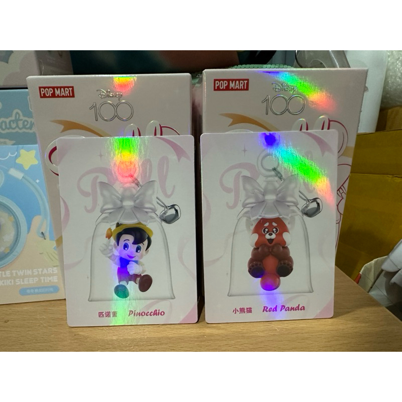 Popmart Disney 100th years: Bell dingling Unwrap Check Card | Shopee ...