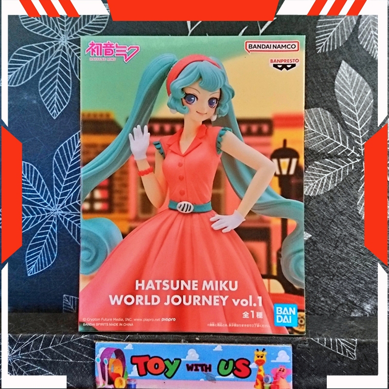 BANDAI FIGURE: MIKU HATSUNE/- WORLD JOURNEY VOL.1 | Shopee Singapore