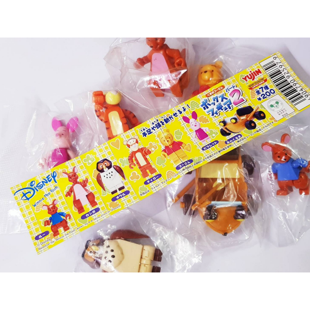Authentic Winnie the pooh Lego Gashapon by A Milne | Shopee Singapore