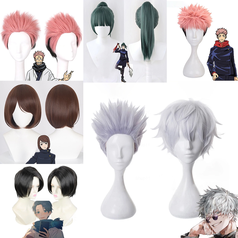 Anime Jujutsu Kaisen Gojo Satoru Maki Zenin Yuuta Okkotsu Itadori Yuji ...