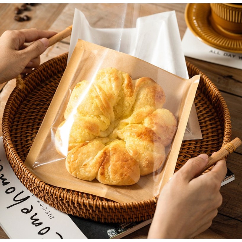 Clear Window Kraft Paper Envelopes For Snacks (100 Pieces/Pack ...