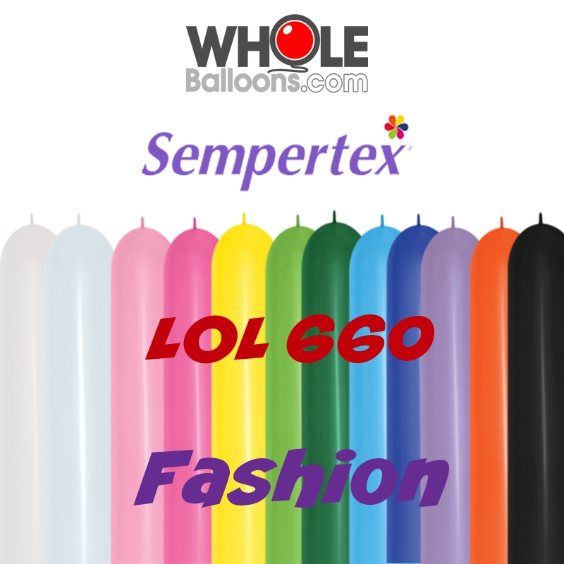 LOL 660 (S) Latex Balloon Opaque (1 Pack/50 Pieces) | Shopee Singapore