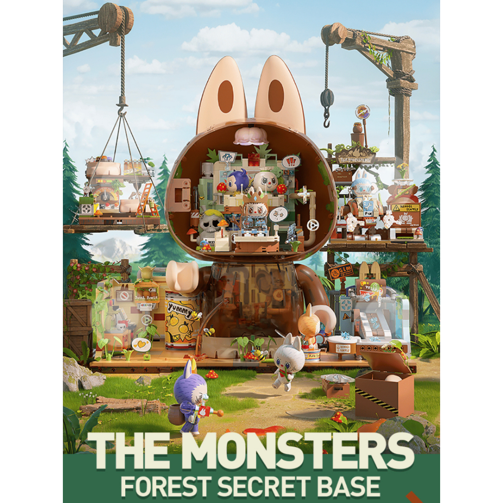 Pre-order Labubu THE MONSTERS Forest Secret Base Series Blocks-Playful ...