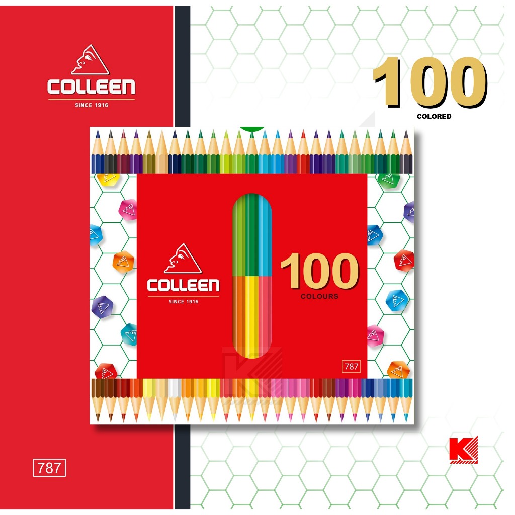 Colleen 100 Color Model 787 (1 Type 2 Colors) | Shopee Singapore