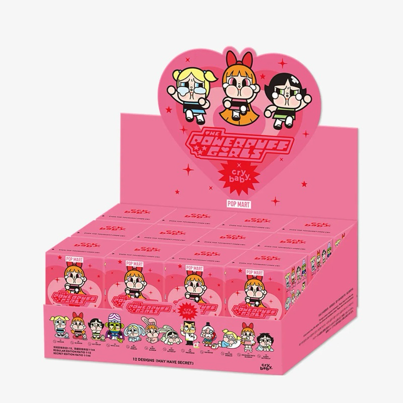 Lift Blocks CRYBABY× Powerpuff Girls Series Figures | Shopee Singapore