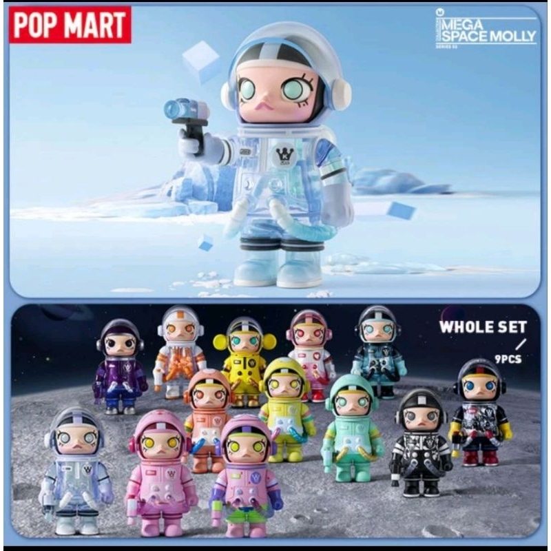 Pop Mart Mega Space Molly 2 Series1 Model Action Figure Popmart Random ...