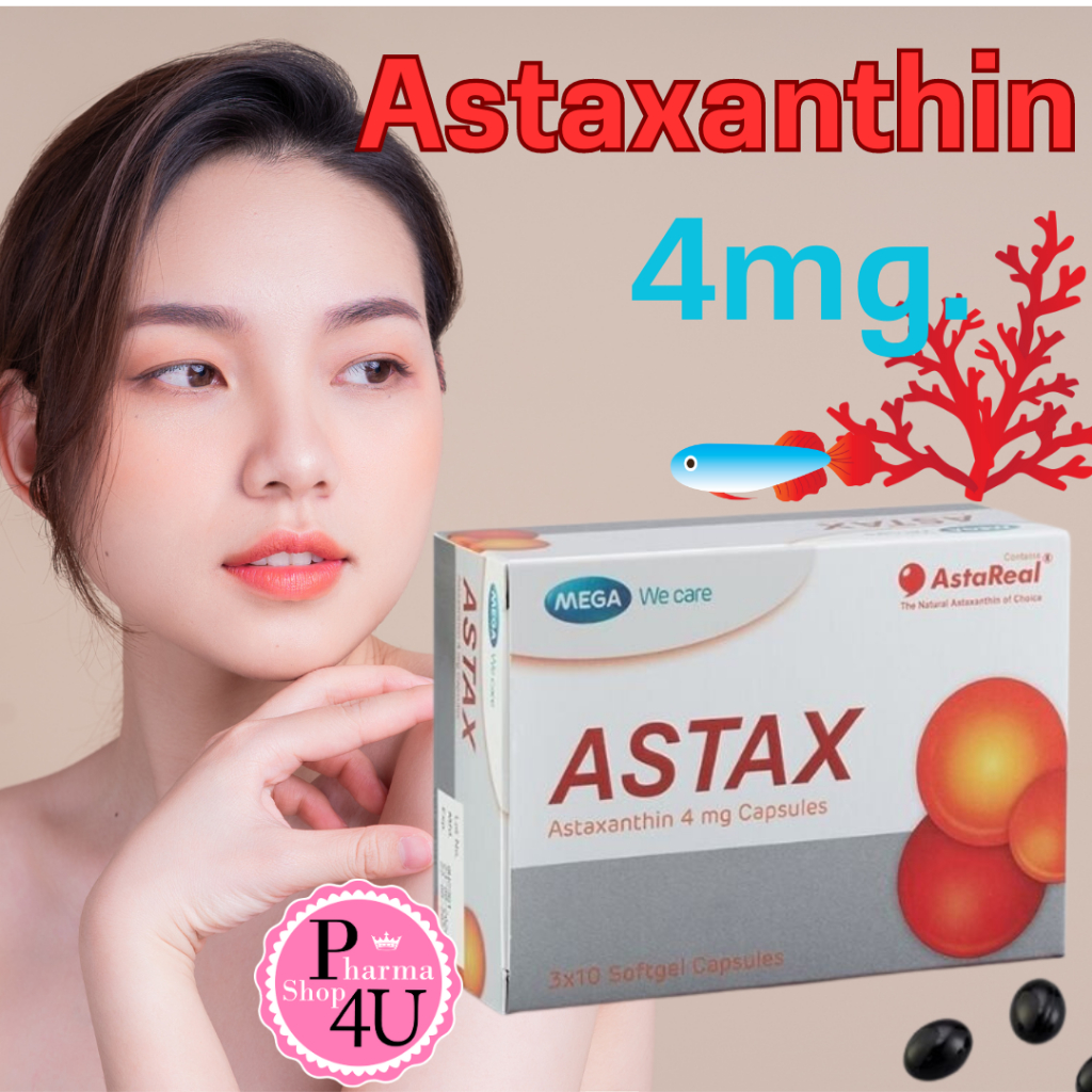 Mega We Care Astaxanthin 30 Capsules Natural Complex [1913] | Shopee ...