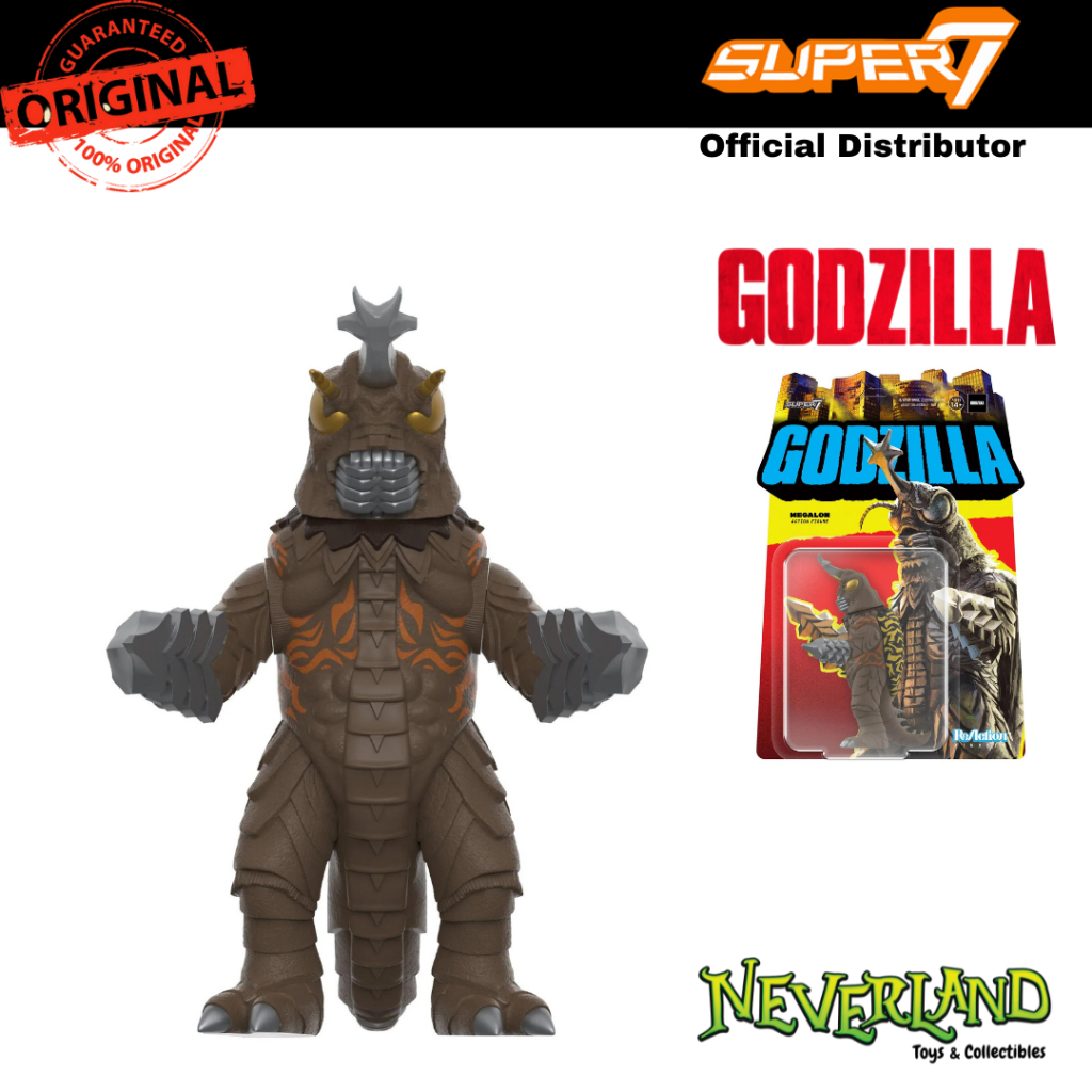 Super7 Toho Godzilla Megalon Wave 3 Reaction Figure | Shopee Singapore